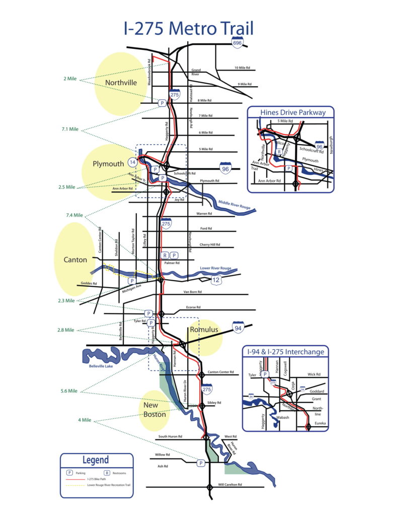 I-275 Metro Trail - Downriver Linked Greenways