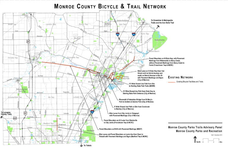 Monroe County Land Trails - Downriver Linked Greenways
